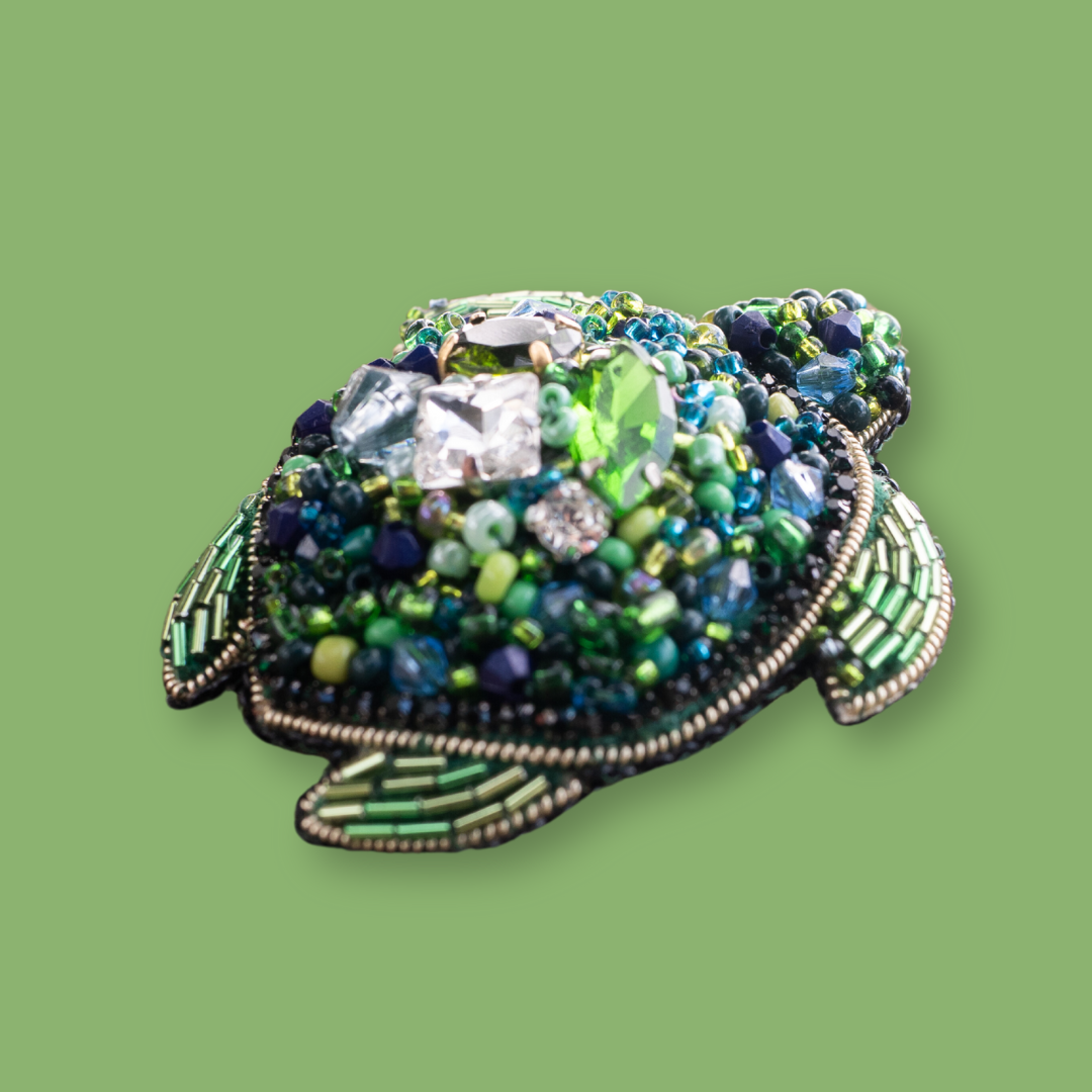 Adopt a Turtle Embroidery Kit for Beginners - The Crafty Heart