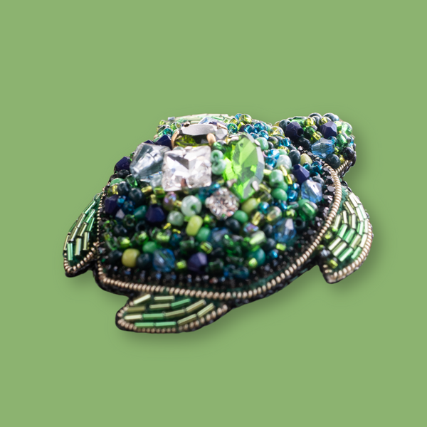 Adopt a Turtle Embroidery Kit for Beginners - The Crafty Heart