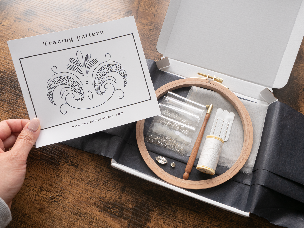 Tambour Embroidery Sampler Kit For Beginners - The Crafty Heart