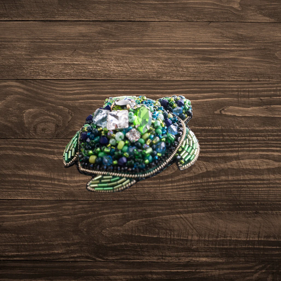 Adopt a Turtle Embroidery Kit for Beginners - The Crafty Heart